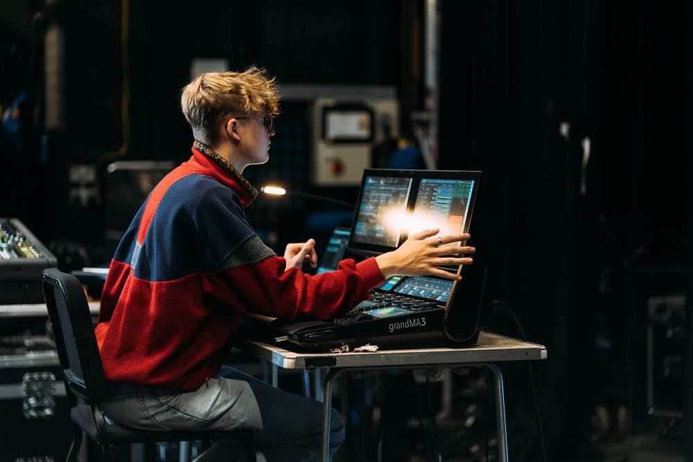 In Conversation with BA Production Arts, Theatre Technology students Ed ...